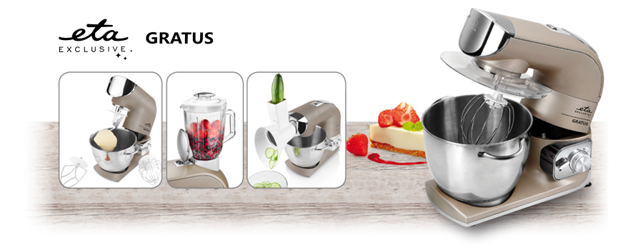 Kuchynský robot ETA Gratus 0028 90020 Titanium | Eshop ETA