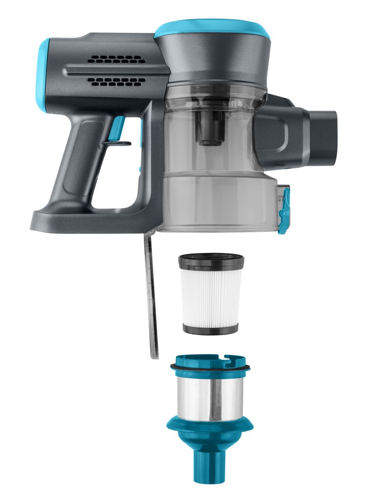 Tyčový vysavač ETA Fenix 1233 90000 šedý/modrý | Eshop ETA