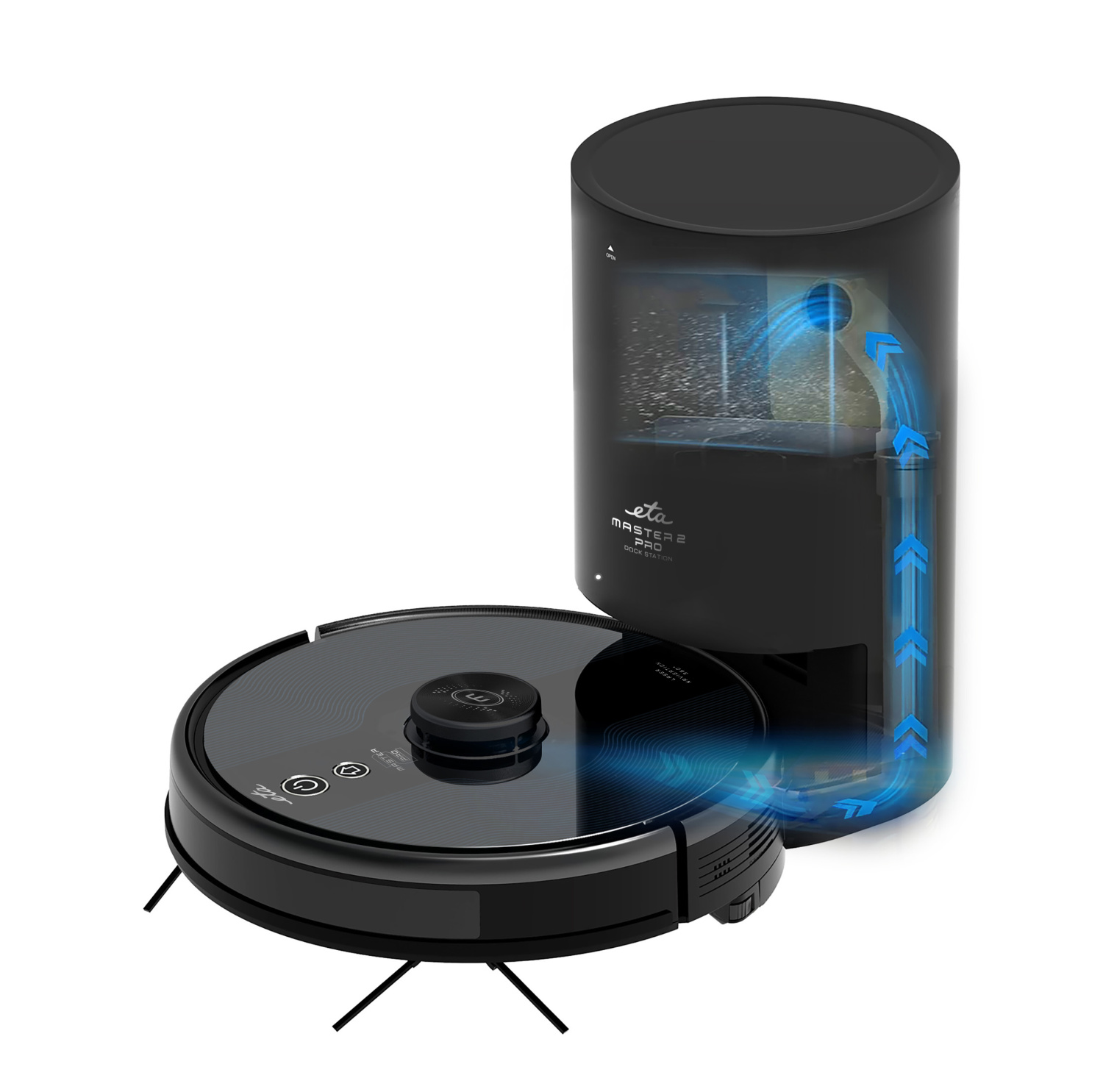 Robotický vysavač ETA Master 2 PRO 6229 90000 černý | Eshop ETA