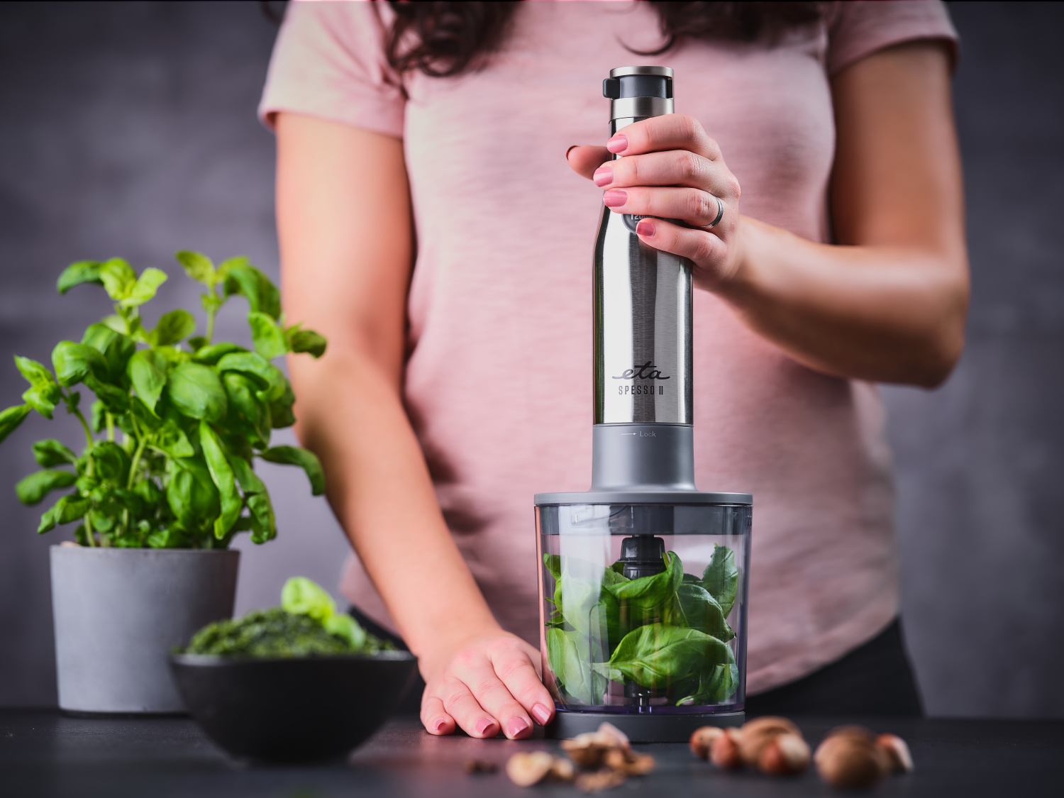 Ponorný mixér ETA Spesso II 4215 90000 šedý | Eshop ETA