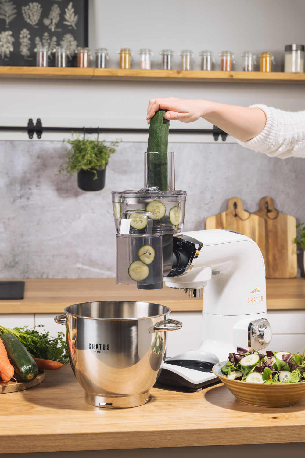 Kuchyňský robot ETA Gratus Evo Max 1028 90061 bílý | Eshop ETA