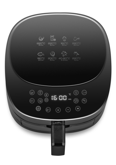 Fritéza horkovzdušná ETA Vista Digi 1168 90000 černá | Eshop ETA